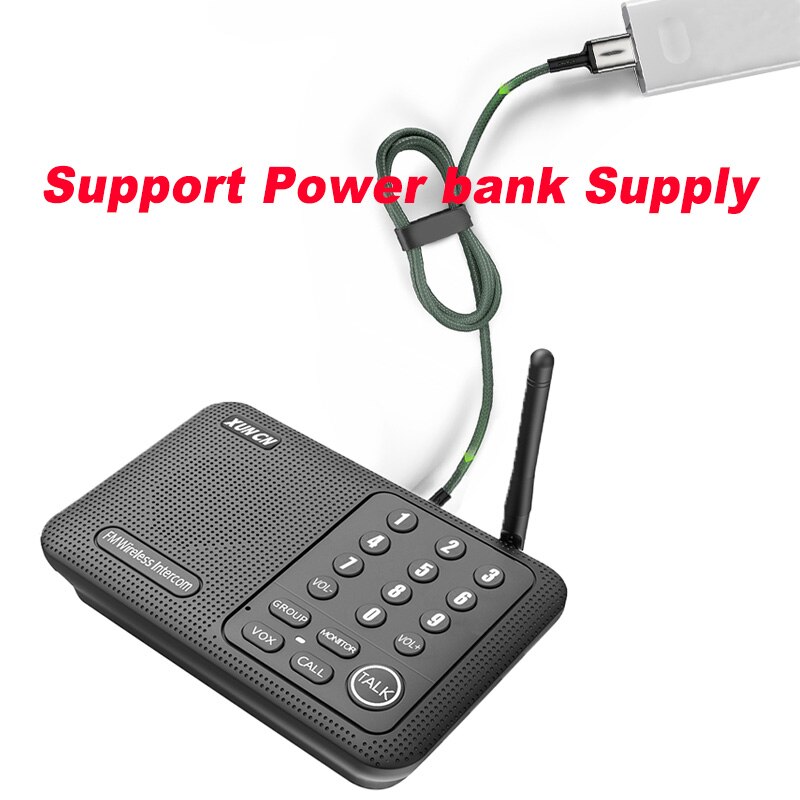 2-Piece Wireless Intercom Set - 1 Mile Range - All In Audio